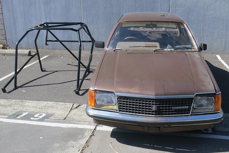 Holden VC Commodore Roll Cage Prep - Our Shed