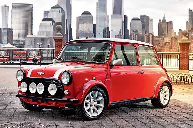 Classic Mini Adds Spark to 2018 New York Motorshow