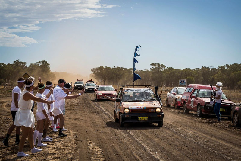 Chase the sun for a good cause with the 2018 Shitbox Rally