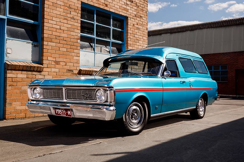 1972 Ford Falcon Xy Panel Van