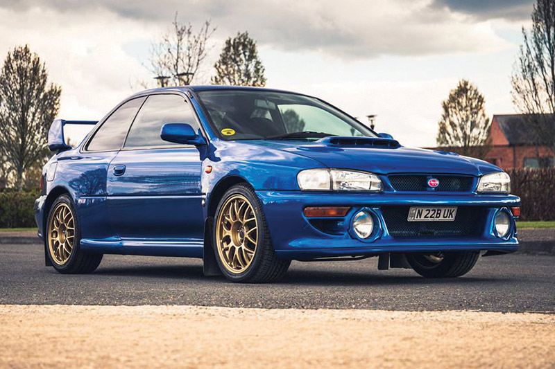 Subaru 22B-STI + Jaguar XK150S + Ford XE ESP - Auction action 454