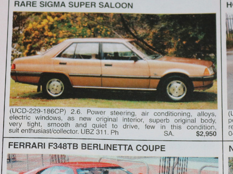 Mitsubishi Sigma + Austin 7 + El Camino - Ones That Got Away 471