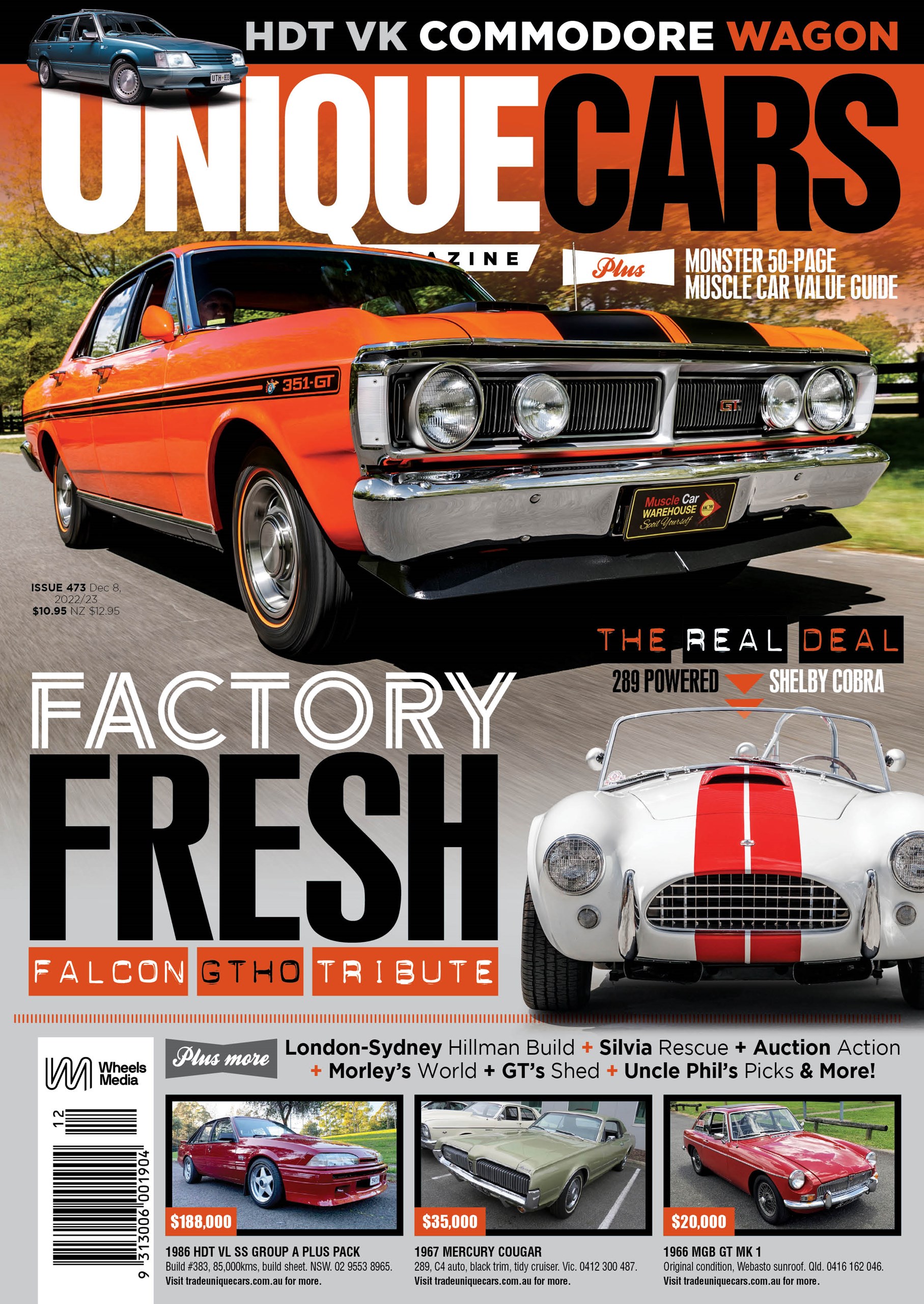 Muscle Car Value Guide out now!