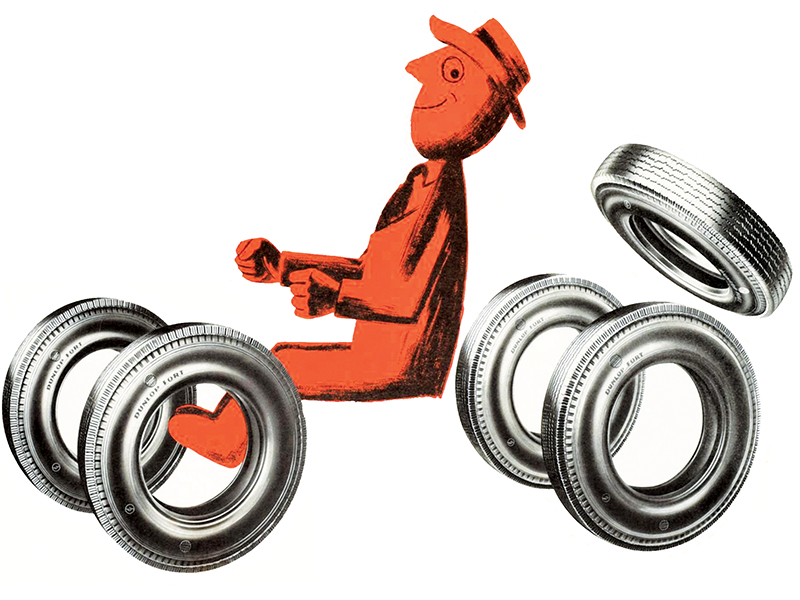 Tyres are a wonderment - "what do you reckon?"