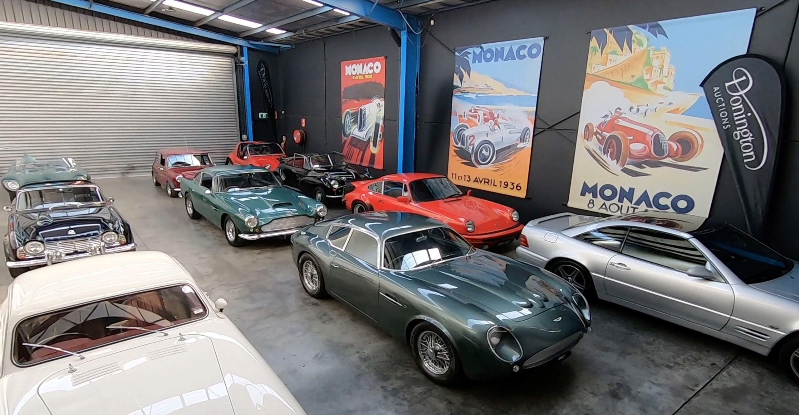 Donington collector car auction preview video