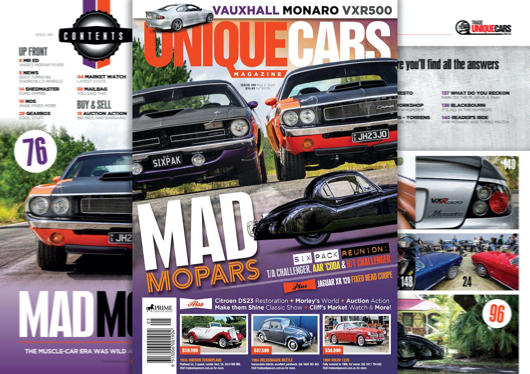 Mad Mopars headline new Unique Cars magazine