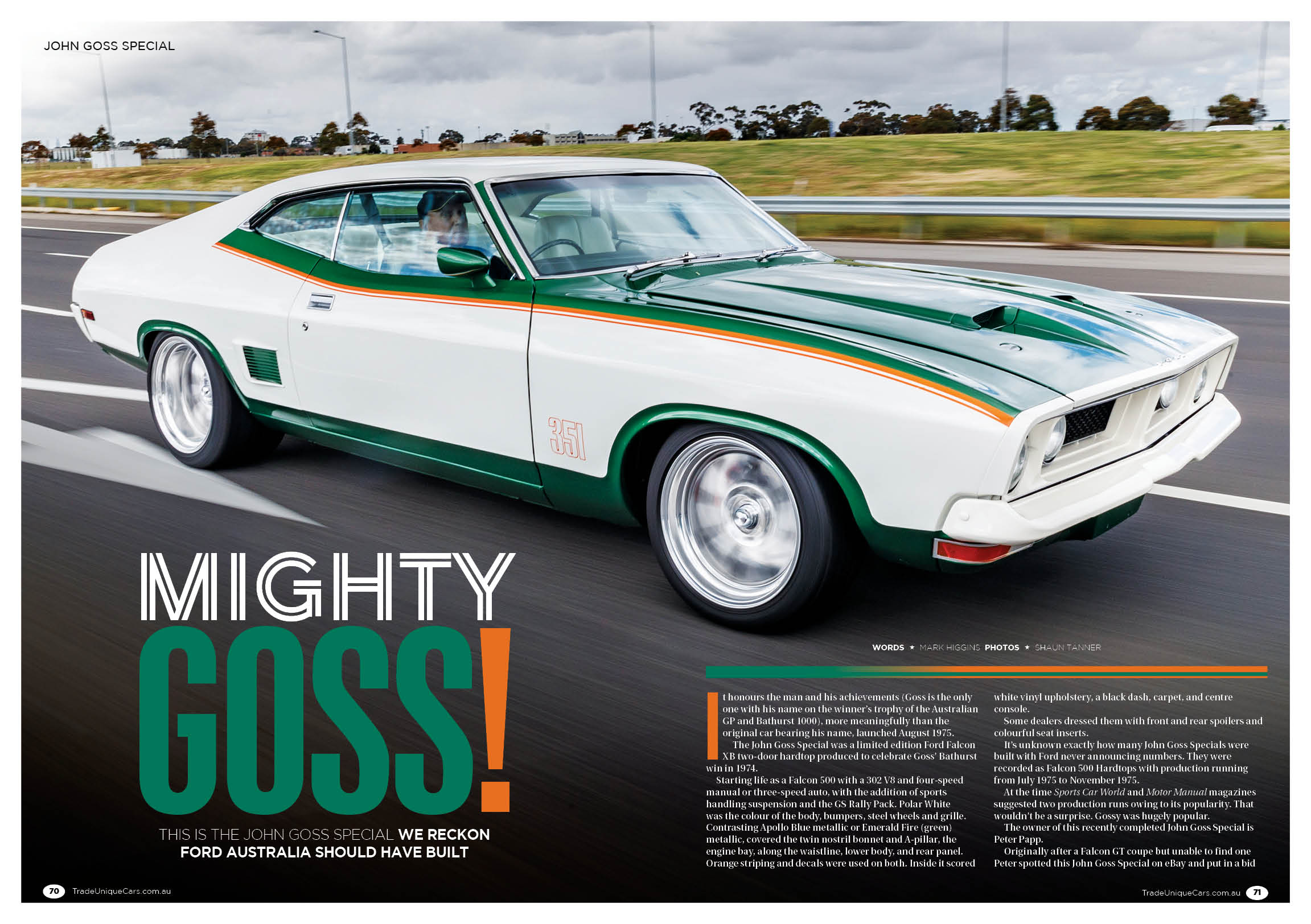 Unique Cars Magazine Muscle Car Value Guide