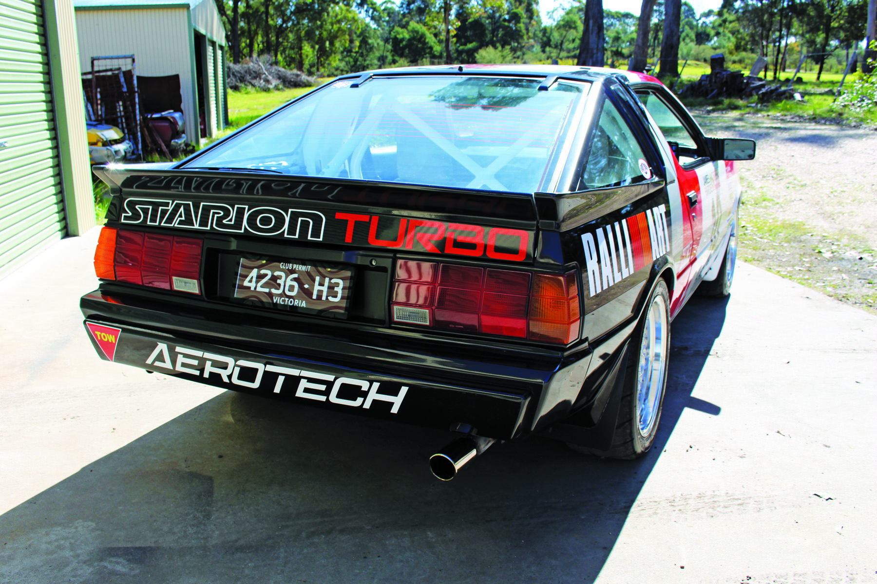 1982 Mitsubishi Starion race replica - reader resto
