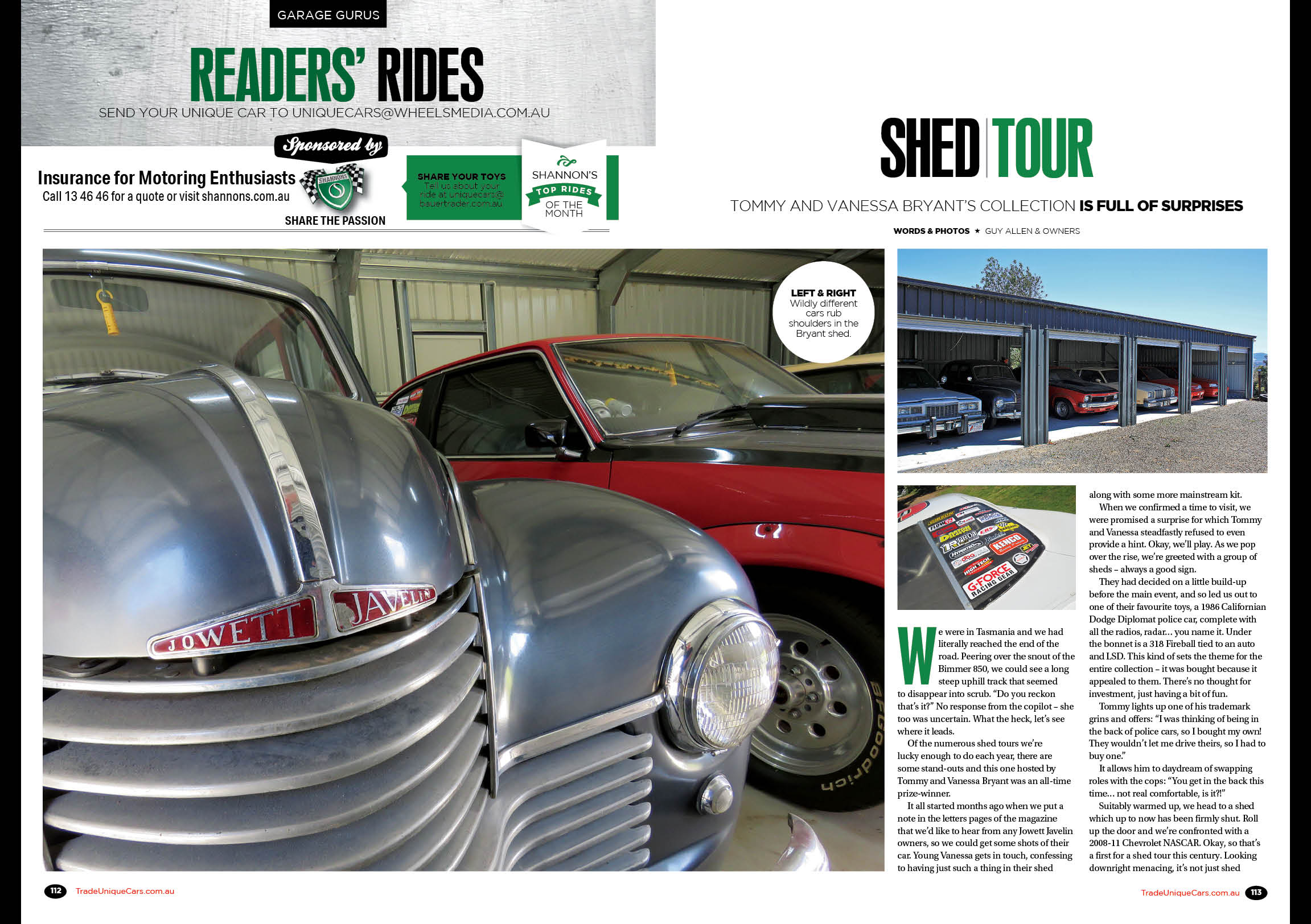 Six Appeal - new Unique Cars mag out today