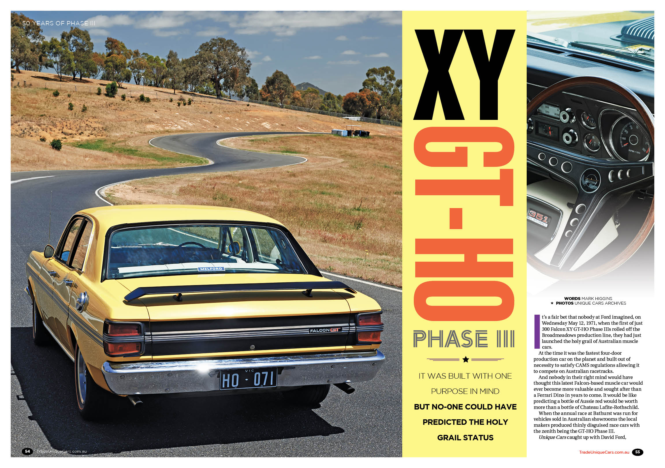 50 years of GT-HO Phase III