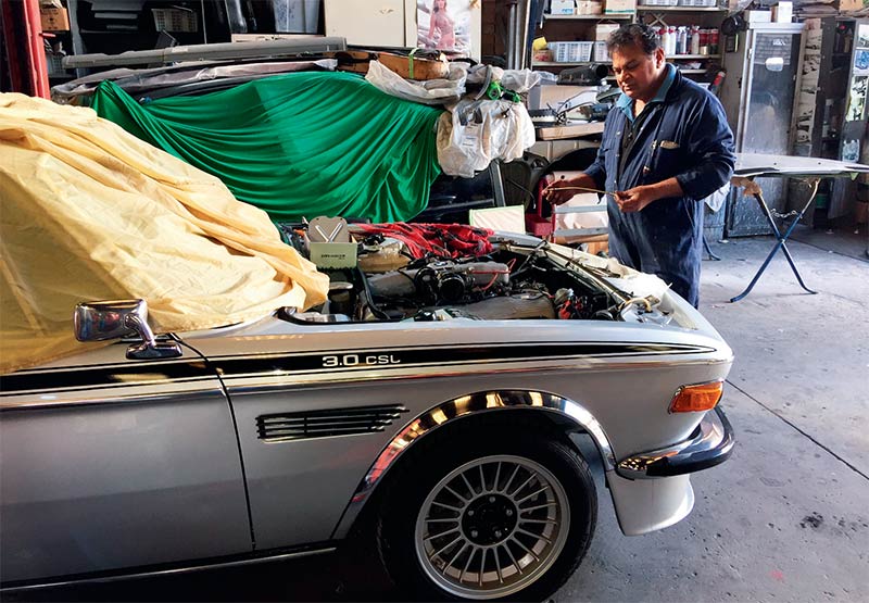 BMW E9 3.0 CSL: In the shed