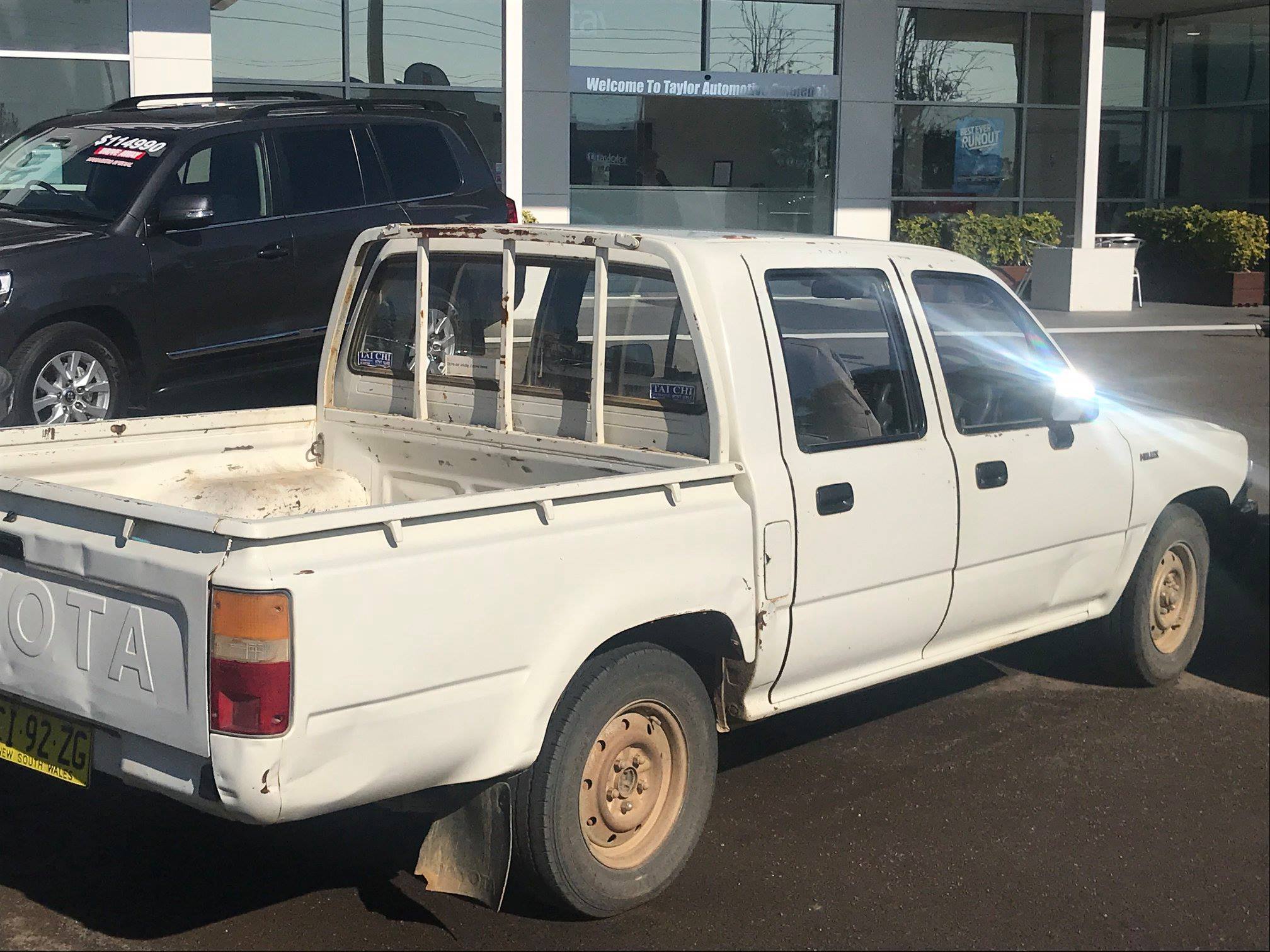 Million kay (almost) HiLux goes nuts