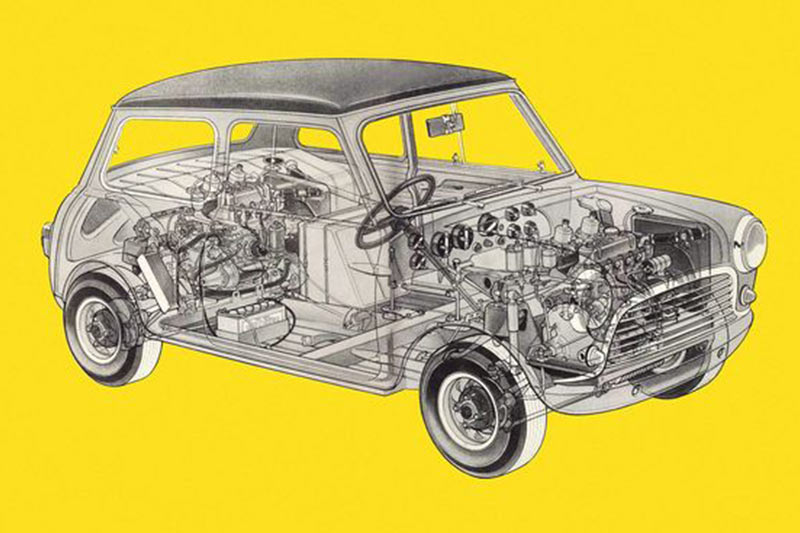 Twin-Engined 1970 Mini - Reader Resto