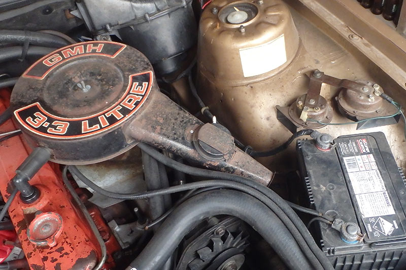 1979 Holden VB Commodore engine bay clean-up - Our Shed