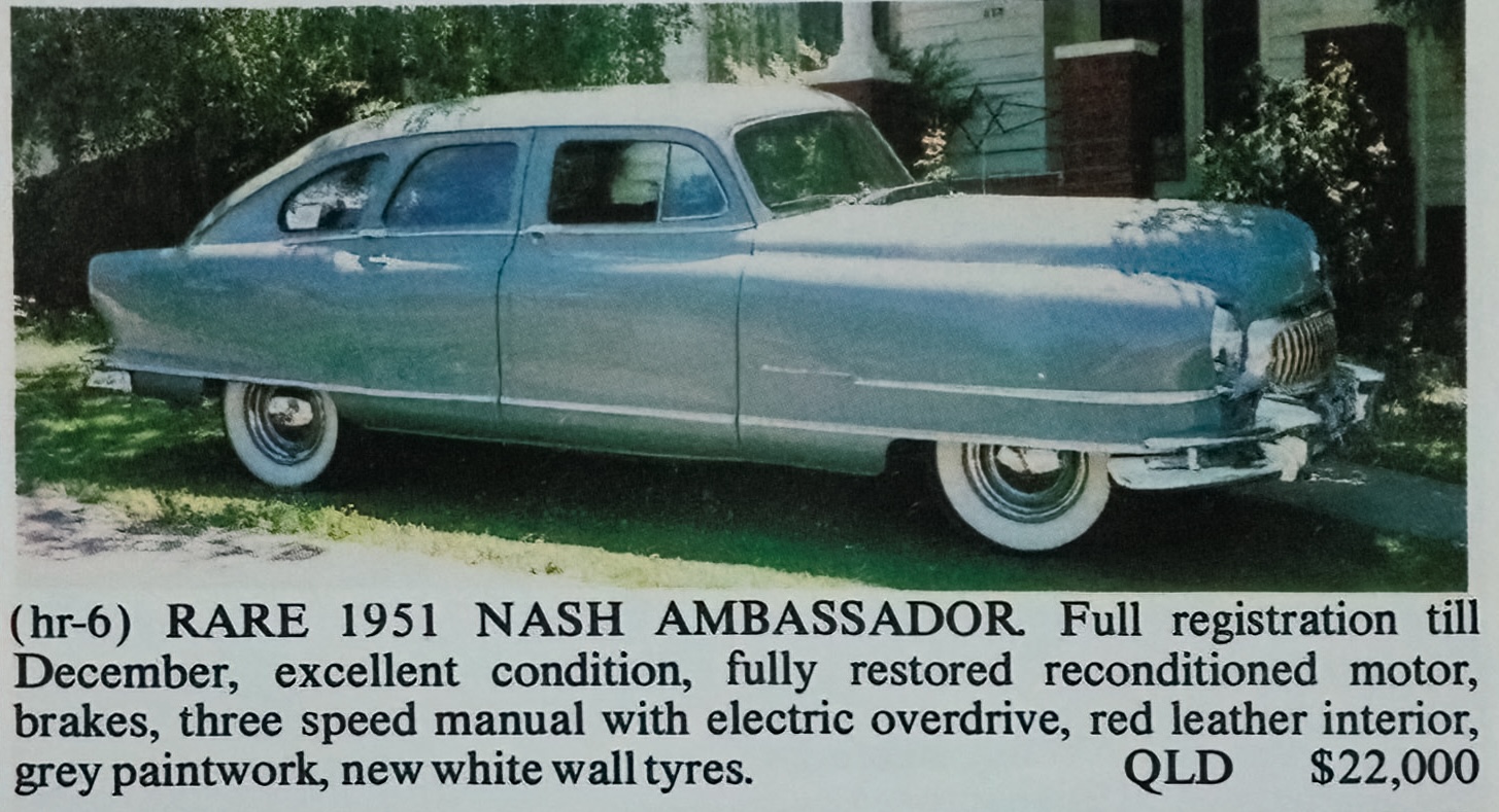 Nash Ambassadors, Fairmonts, Lancias and More! Ones That Got Away ...