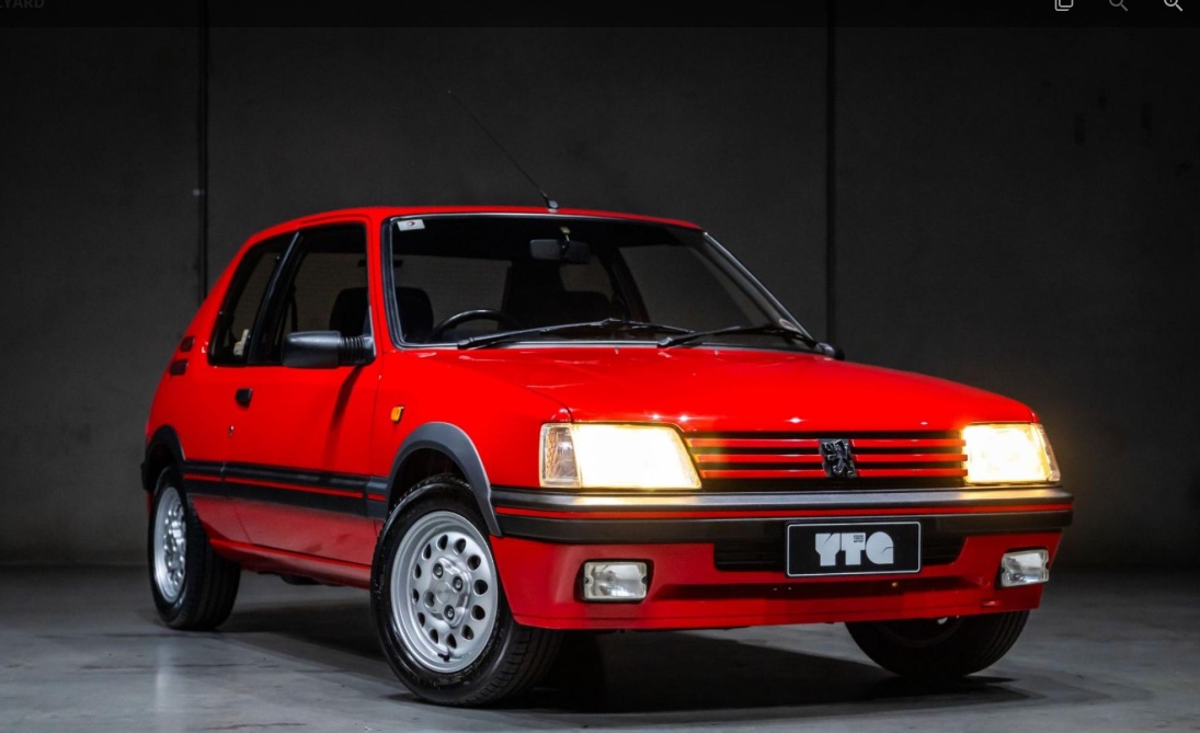 1990 Peugeot 205 GTi – today's tempter - Trade Unique Cars