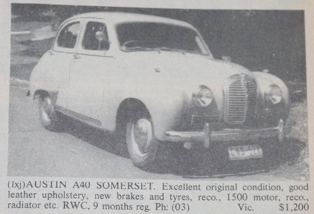 Austin A40 Somerset and more - Ones That Got Away - Trade Unique Cars
