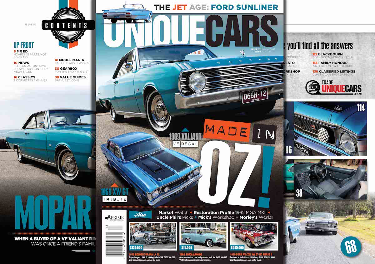 Hero Aussie Mopar and Ford for new Unique Cars mag - Trade Unique Cars
