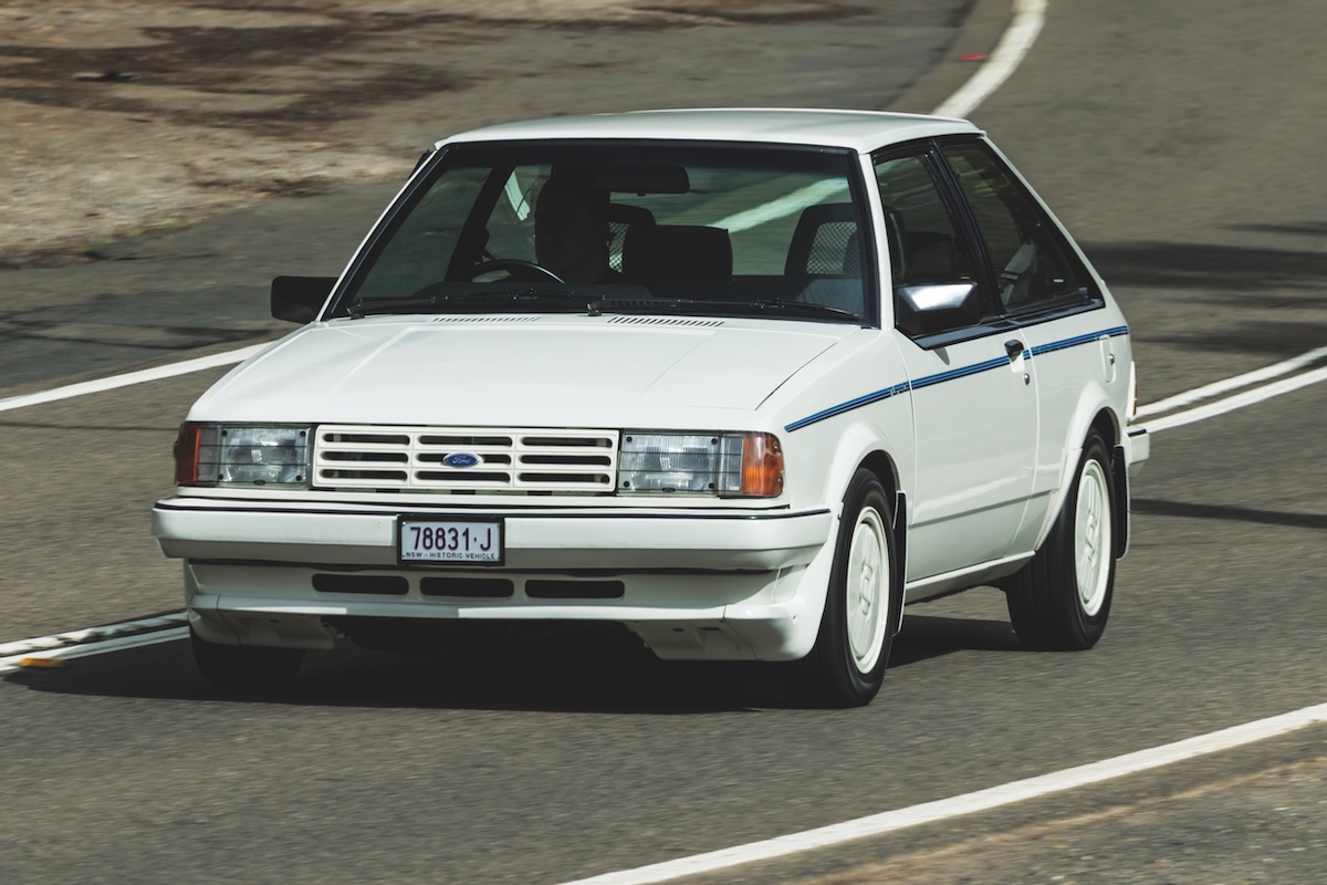 Reader Rides - 1985 Ford KB Laser - Turbo White Lightning - Trade ...